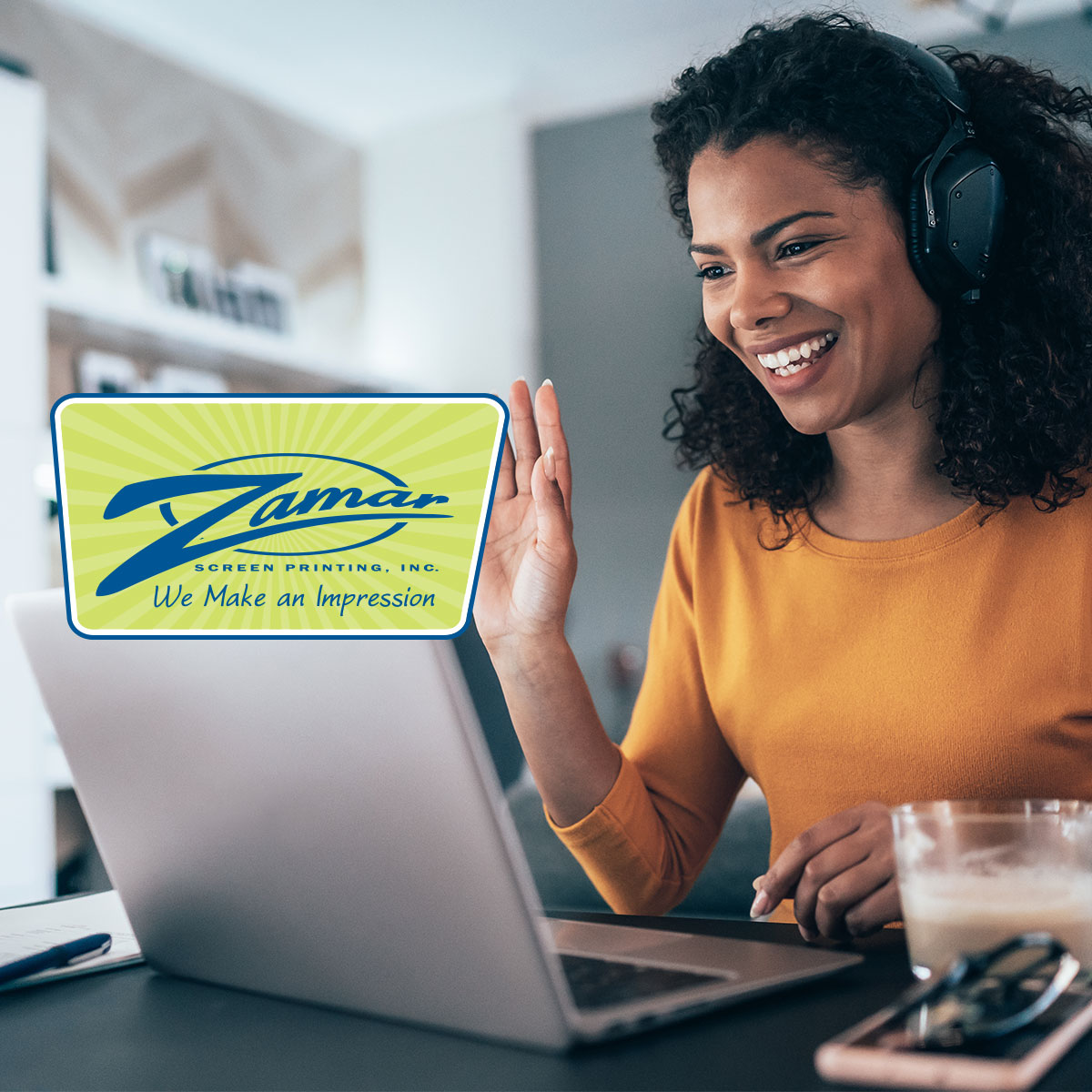 Put some Zing in your Zoom! - Zamar Screen Printing